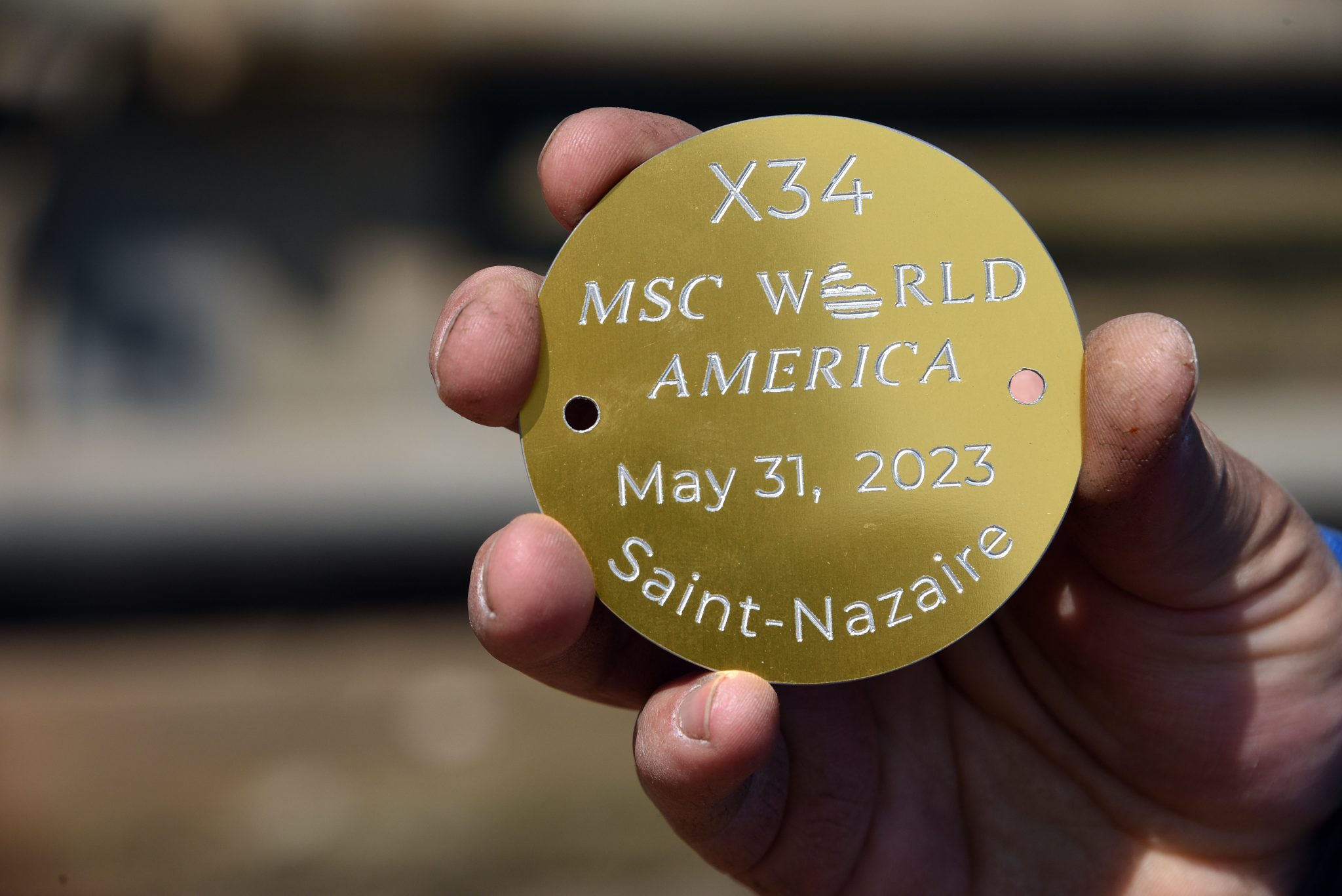 MSC World America Celebrates Progress With Coin Ceremony | Porthole ...