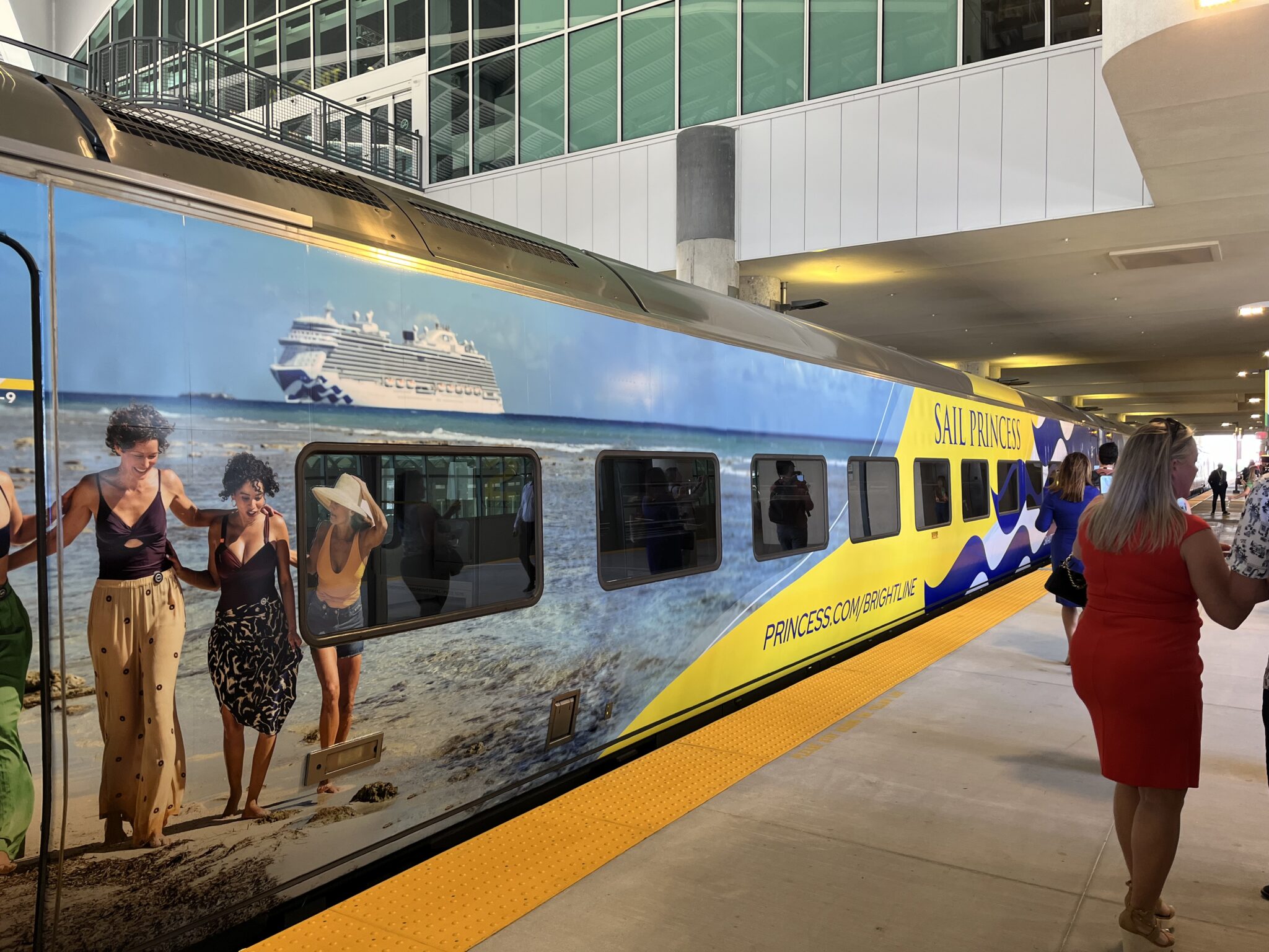Princess and Brightline Launch 'Rail & Sail' Program - Porthole Cruise ...